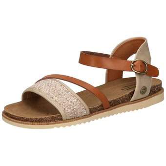 Mustang Sandale in beige ️ | Schuhcenter.de