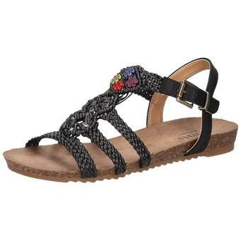 Mustang Sandale in schwarz ️ | Schuhcenter.de