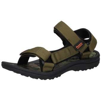 Puccetti Trekkingsandale in grün ️ | Schuhcenter.de