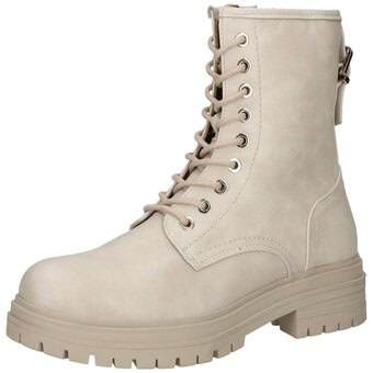 Shoecolate Schnür Boots in beige ️ | Schuhcenter.de
