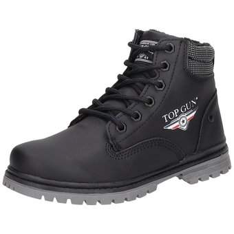 Top Gun Schnür Boots in schwarz ️ | Schuhcenter.de