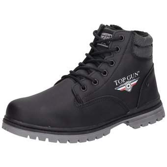 Top Gun Schnür Boots in schwarz ️ | Schuhcenter.de