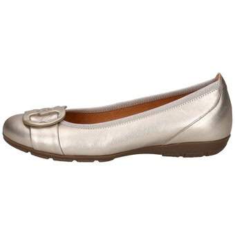 Gabor Ballerina in gold ️ | Schuhcenter.de
