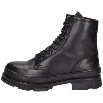 Replay Vega Schnür Boots in schwarz ️ | Schuhcenter.de