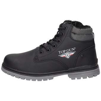 Top Gun Schnür Boots in schwarz ️ | Schuhcenter.de