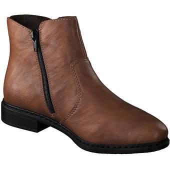 Fabelhafte Stiefelette Braun Flach Bilder