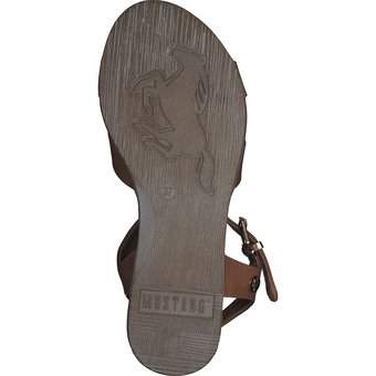 Mustang Sandale in braun ️ | Schuhcenter.de