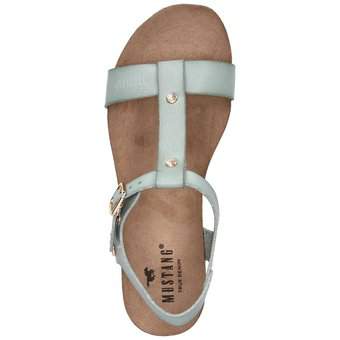 Mustang Sandale in grün ️ | Schuhcenter.de